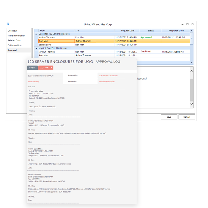 Collaboration and Approval Tool - Implicit for Outlook