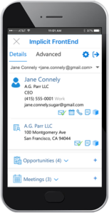Outlook for iOS, Android and OWA - Implicit FrontEnd