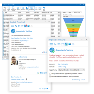 Opportunity Tracking Tool - Implicit for Outlook